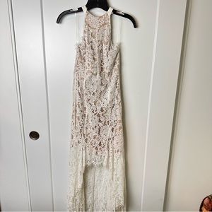 DO+BE | Dresses | Dobe Lace High Low Hem Dress | Poshmark